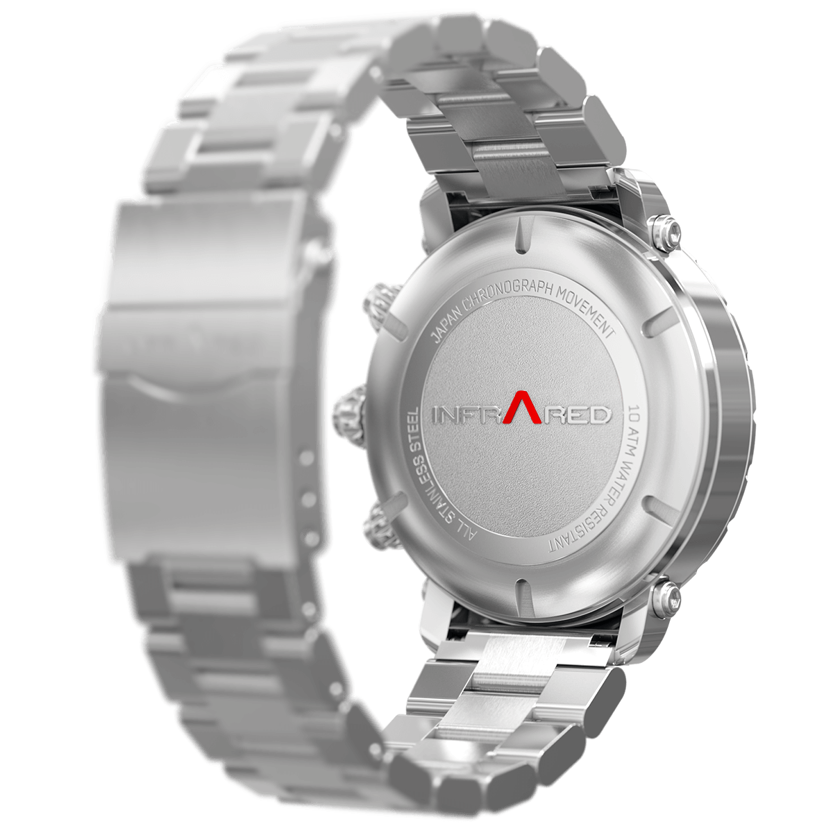 Genesis White Link – Infrared Watches